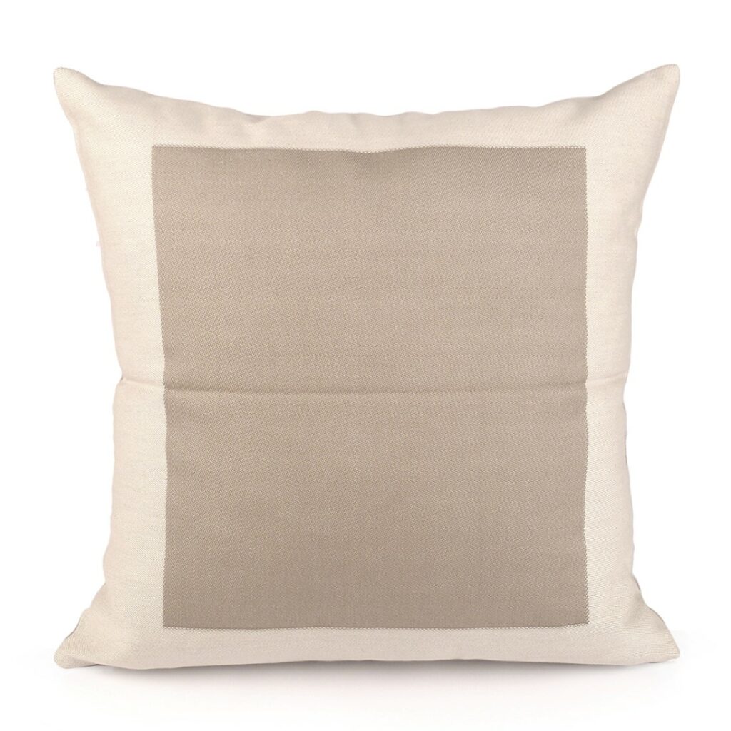 Federa, cuscino, testa di cervo, verde oliva e antracite, stile ...