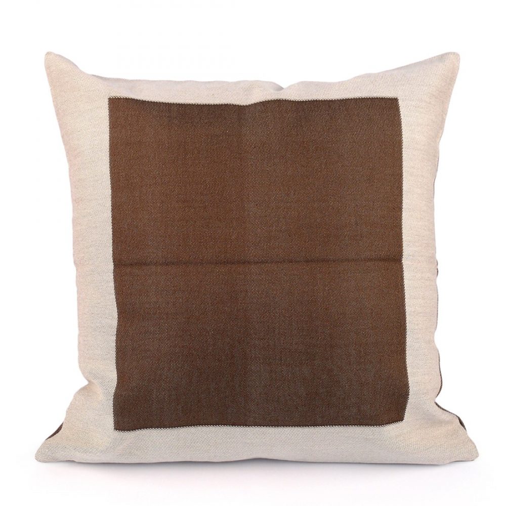 Federa, cuscino, testa di cervo, verde oliva e antracite, stile ...